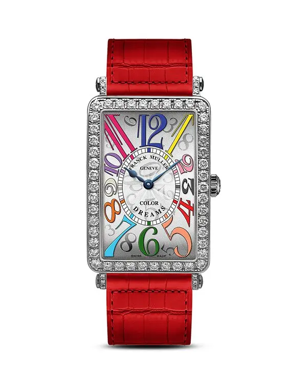 Franck Muller Long Island Classic Watch, 26mm - White/red