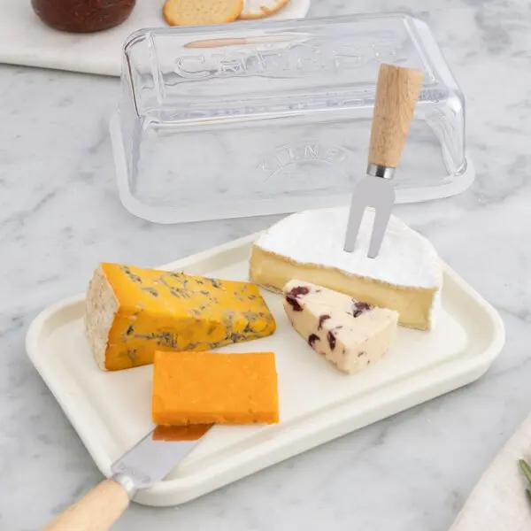 KILNER Covered Cheese Store Dish