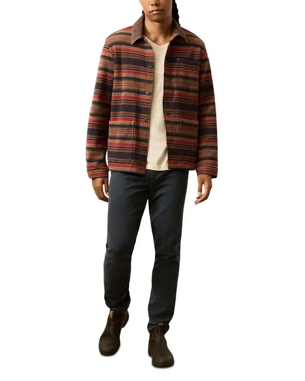 Faherty Brand High Ridge Twill Studio Shirt Jacket