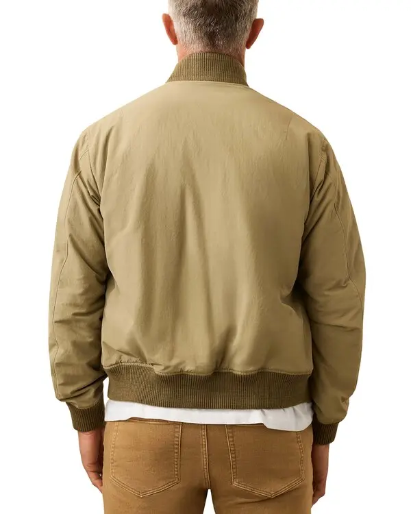 Faherty Brand Military Bomber Jacket