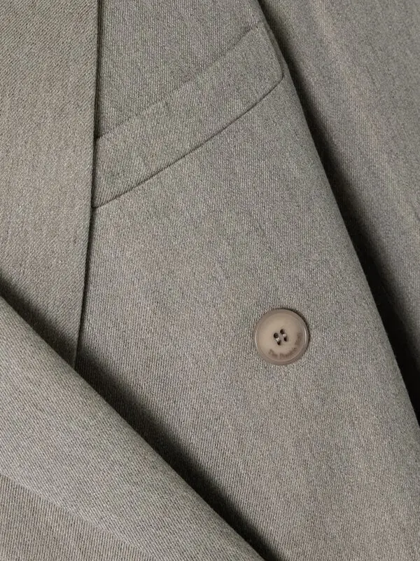 THE FRANKIE SHOP Jane Twill Coat - Gray