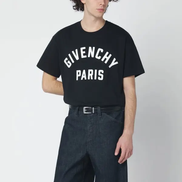 Givenchy Short-sleeve Logo T-shirt - Black