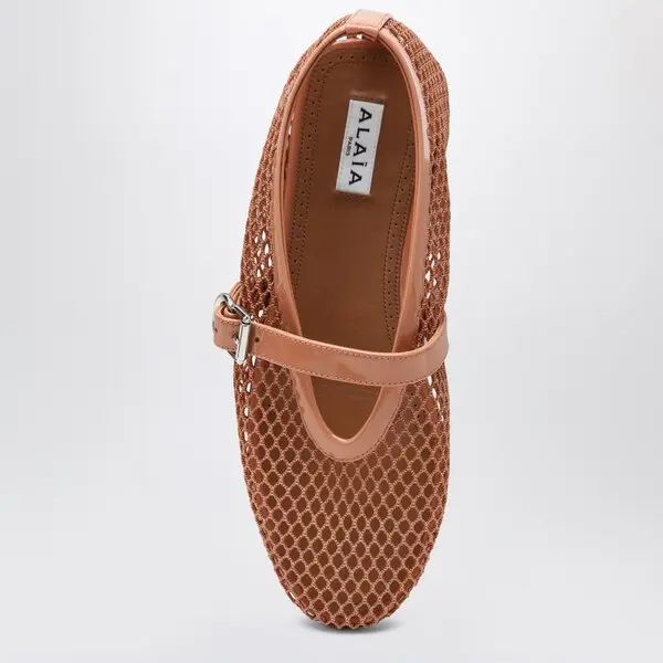 Alaïa Ballerina Flats - Pink