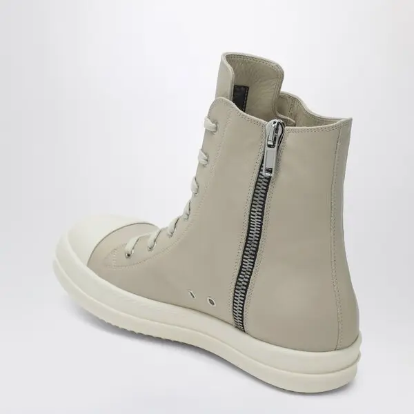 Rick Owens Leather High-top Trainer