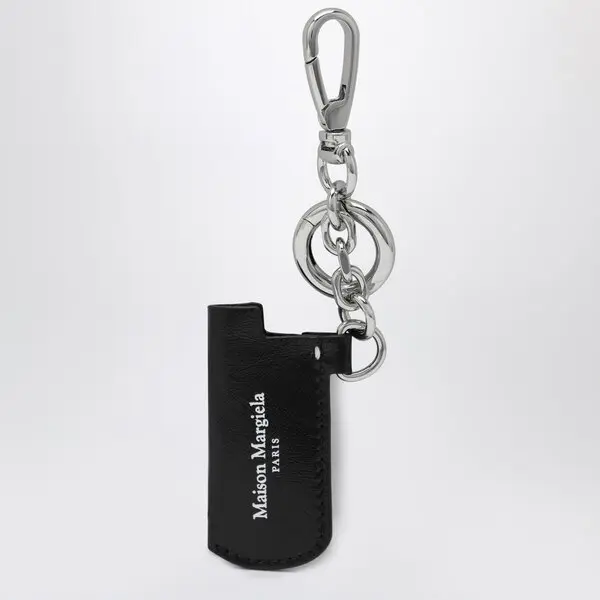 MAISON MARGIELA Leather Key Holder - Black