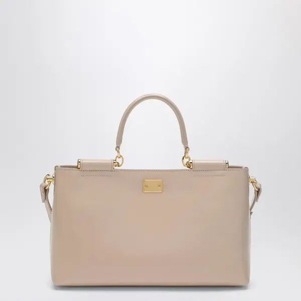 Dolce & Gabbana Vittoria Top-handle Handbag - Beige