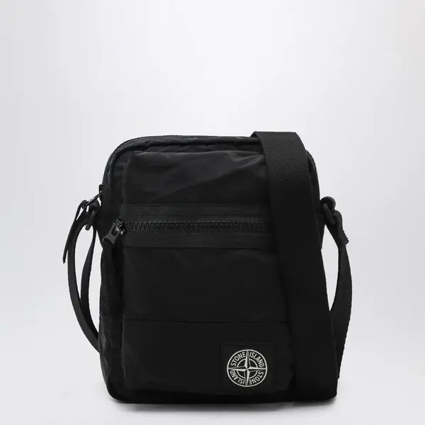Stone Island Nylon Metal Pouch Bag - Black