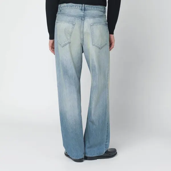 Auralee Washed-effect Denim Jeans