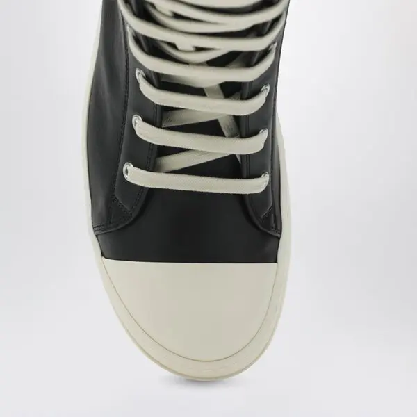 Rick Owens Leather High-top Trainer