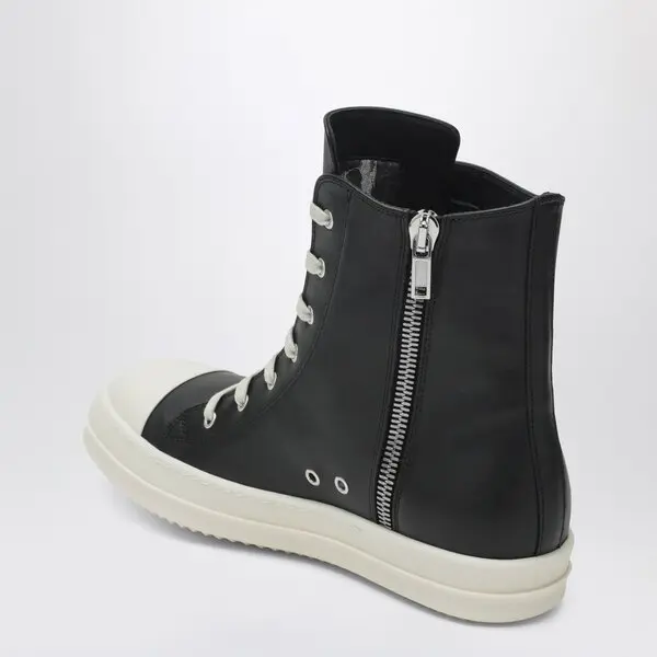 Rick Owens Leather High-top Trainer