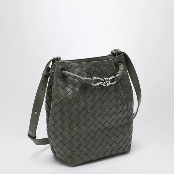 Bottega Veneta Small Andiamo Bucket Bag - Green