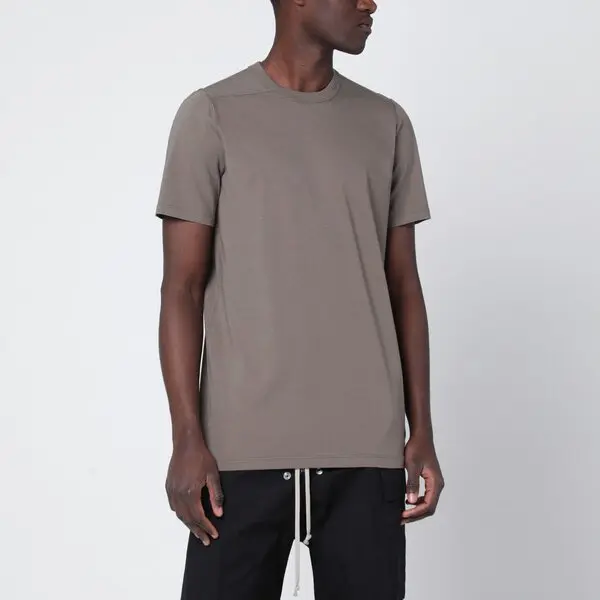 Rick Owens Short-sleeve T-shirt In Mud Colour - Grey