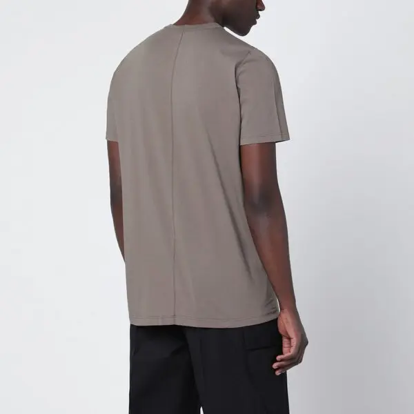 Rick Owens Short-sleeve T-shirt In Mud Colour - Grey