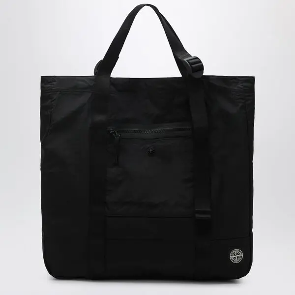 Stone Island Nylon Metal Tote - Black