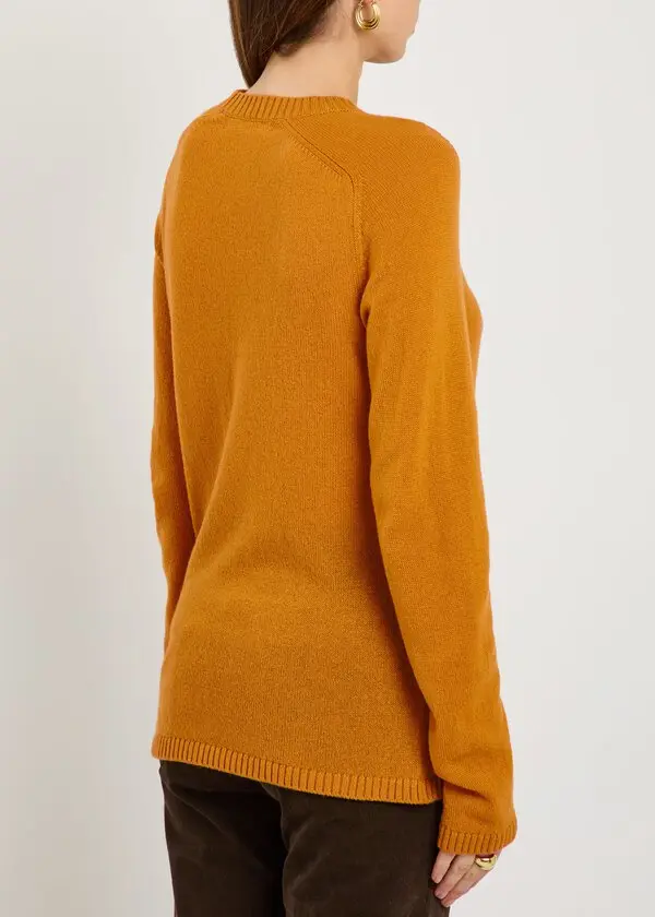 THE ELDER STATESMAN Laurel Cashmere Jumper