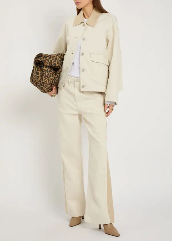 Rag & Bone Natalia Canvas Jacket - Cream