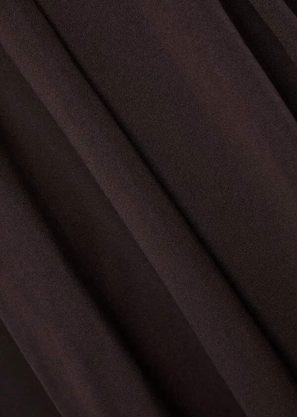 Staud Cotton-blend Maxi Dress - Brown