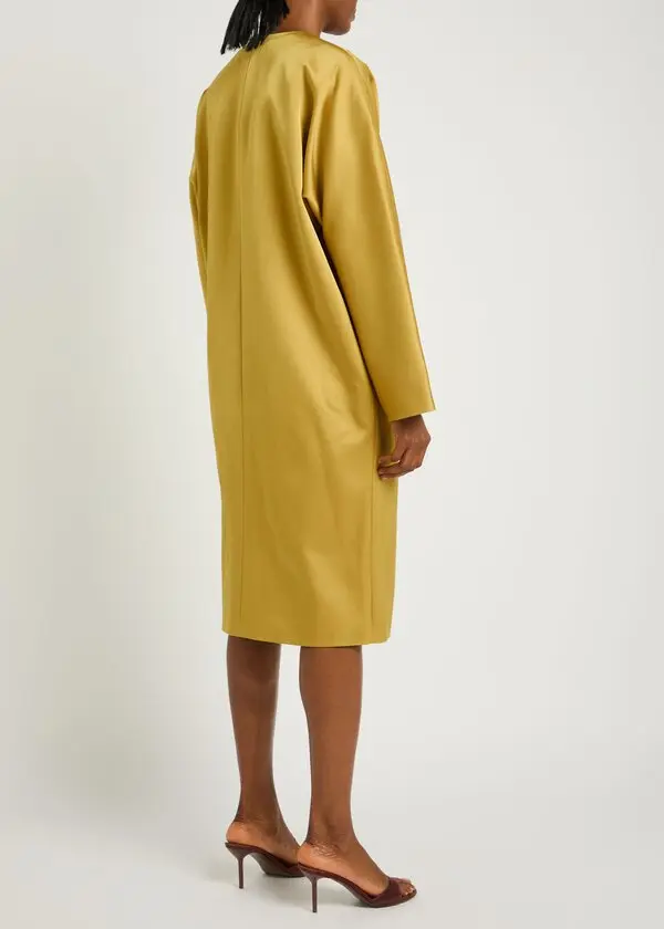 Staud Liz Satin Coat