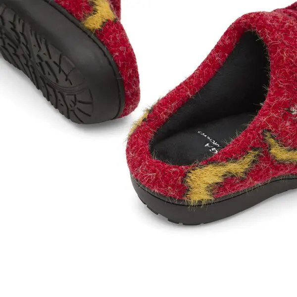 Toga X Subu Knitted Slip-on - Red | Editorialist