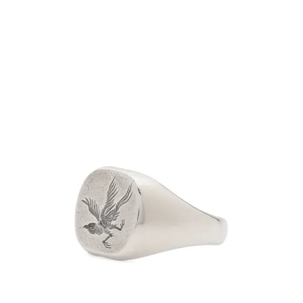 FREDERICK GROVE Blackbird Signet Ring