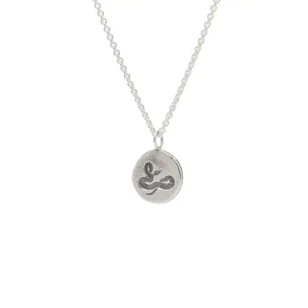 FREDERICK GROVE Snake Pendant Necklace