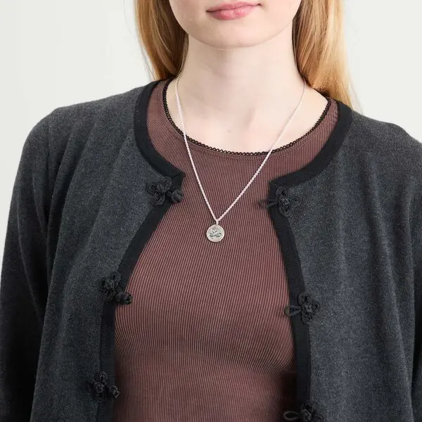 FREDERICK GROVE Snake Pendant Necklace