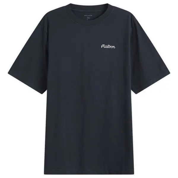 MALBON Bermuda Baldwin T-shirt - Navy