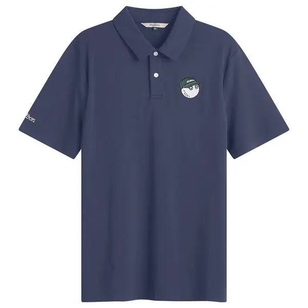 MALBON Fairway Baldwin Polo Shirt - Navy