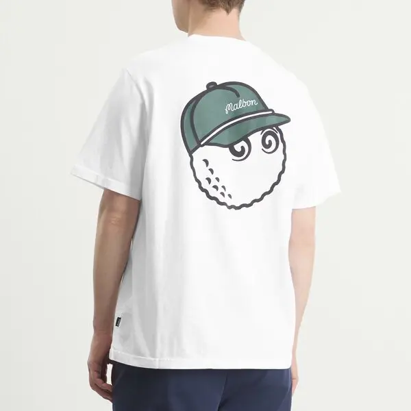 MALBON Bermuda Baldwin T-shirt - White