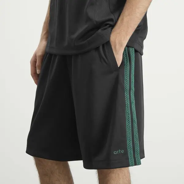 Adidas X Arte 3-stripe Shorts - Black