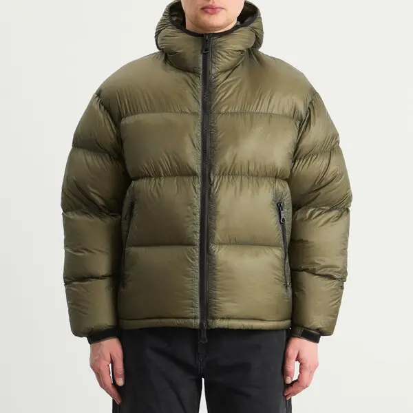 MKI MIYUKI ZOKU Hooded Bubble Jacket - Olive