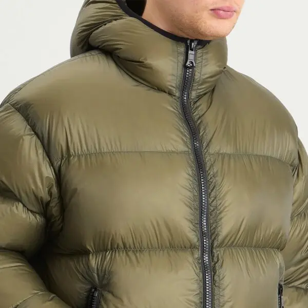 MKI MIYUKI ZOKU Hooded Bubble Jacket - Olive