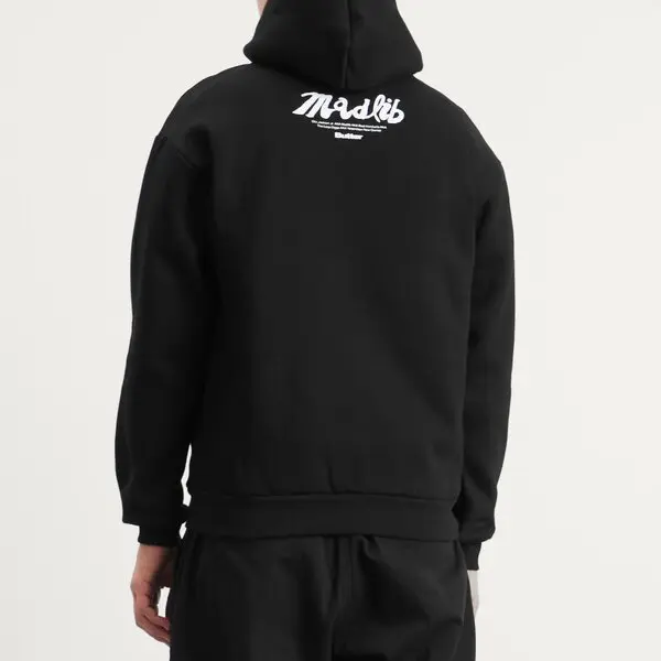BUTTER GOODS X Madlib Pullover Hoodie - Black