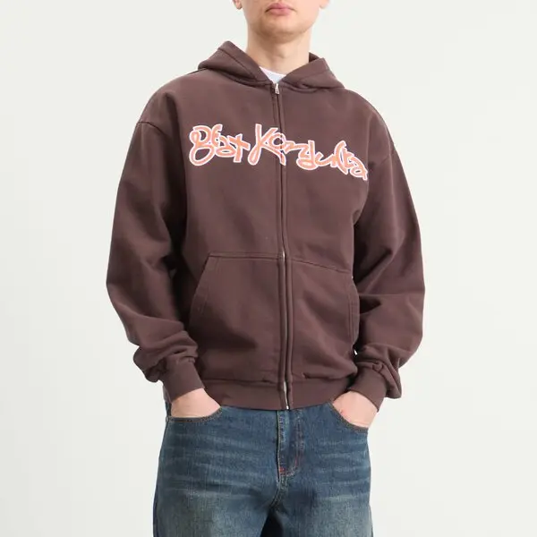 BUTTER GOODS Beat Konducta Zip-thru Hoodie
