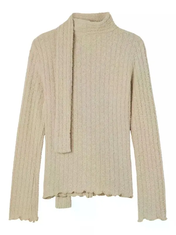 B+AB Ruffled Cardigan
