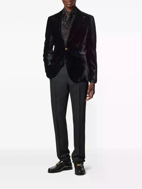 Versace Snakeskin-pattern Shirt