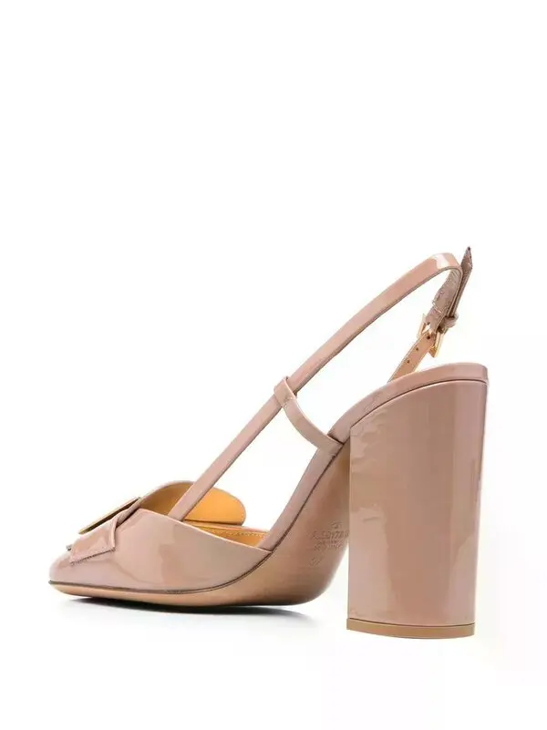 Valentino Garavani One Stud Patent Leather Heeled Pumps