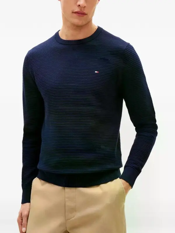 Tommy Hilfiger Textured Logo Sweater