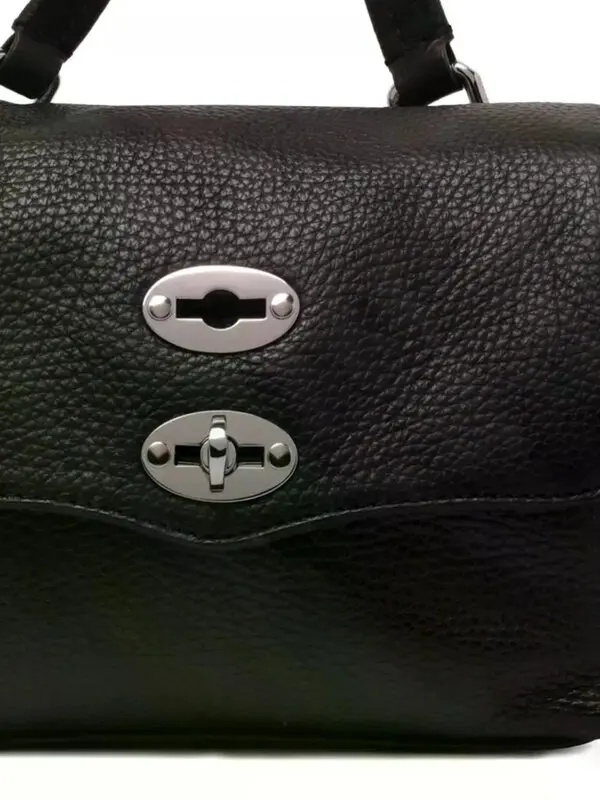 ZANELLATO Postina Leather Tote - Black
