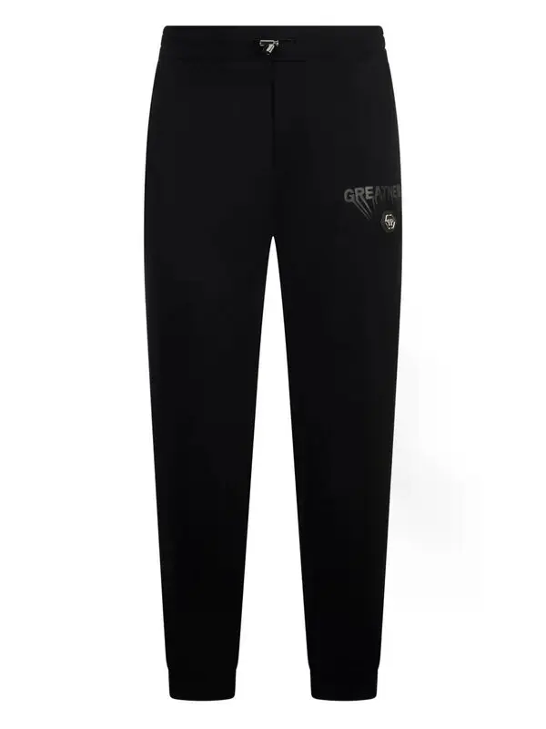 Philipp Plein Logo Track Pants - Black