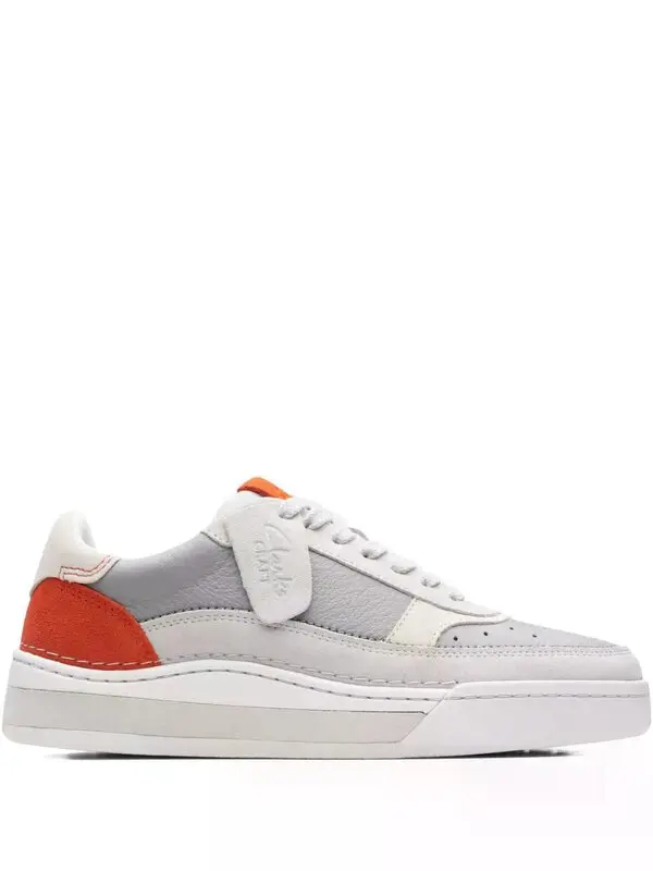 Clarks Craft Court Lace-up Sneakers - Grey
