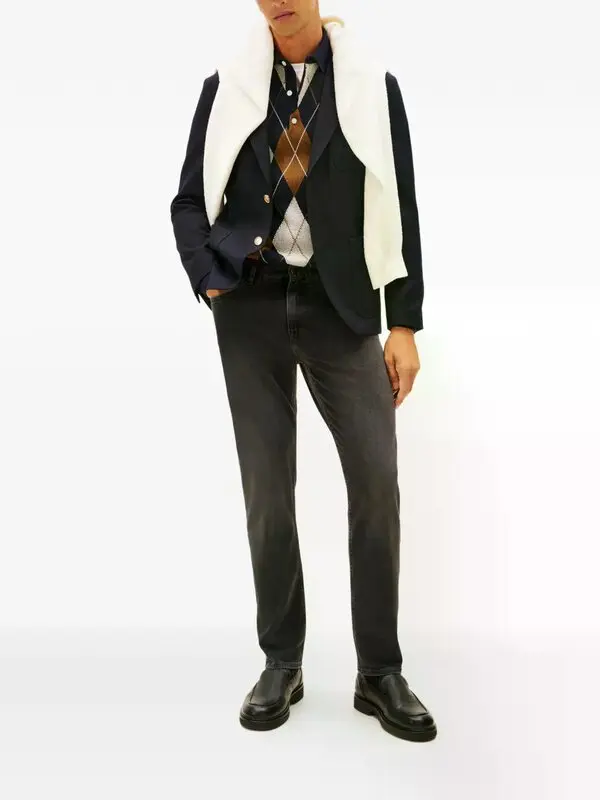 Tommy Hilfiger Logo-patch Slim-fit Jeans