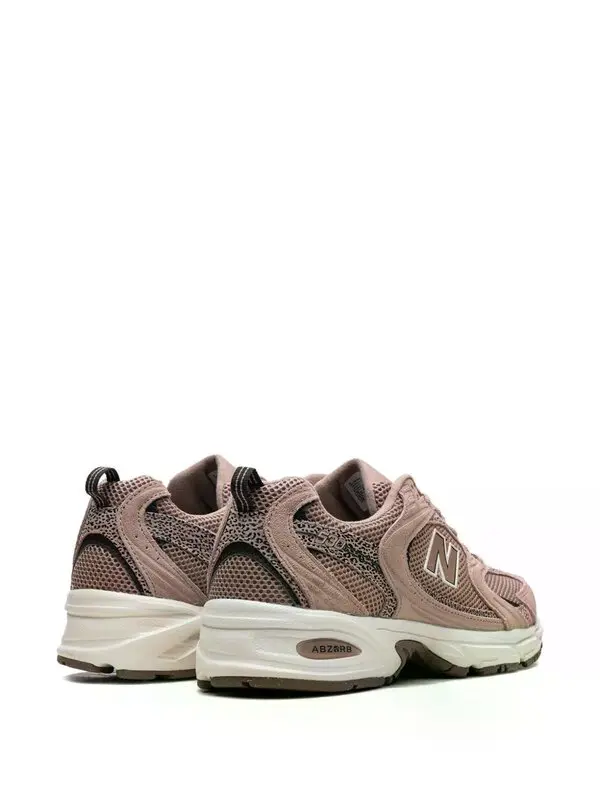 NEW BALANCE Logo-detailed Lace-up Sneakers - Neutrals