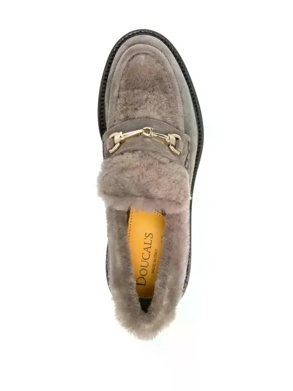 DOUCAL'S Horsebit Detail Loafers