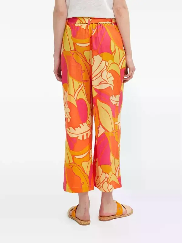 Joseph Ribkoff Floral-pattern Trousers