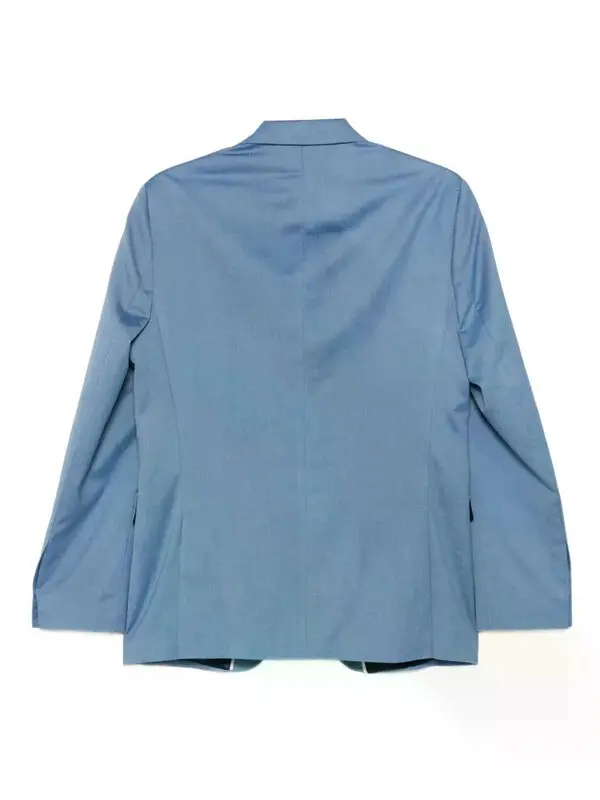 Karl Lagerfeld Mélange-effect Blazer - Blue