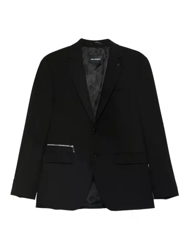 Karl Lagerfeld Single-breasted Blazer