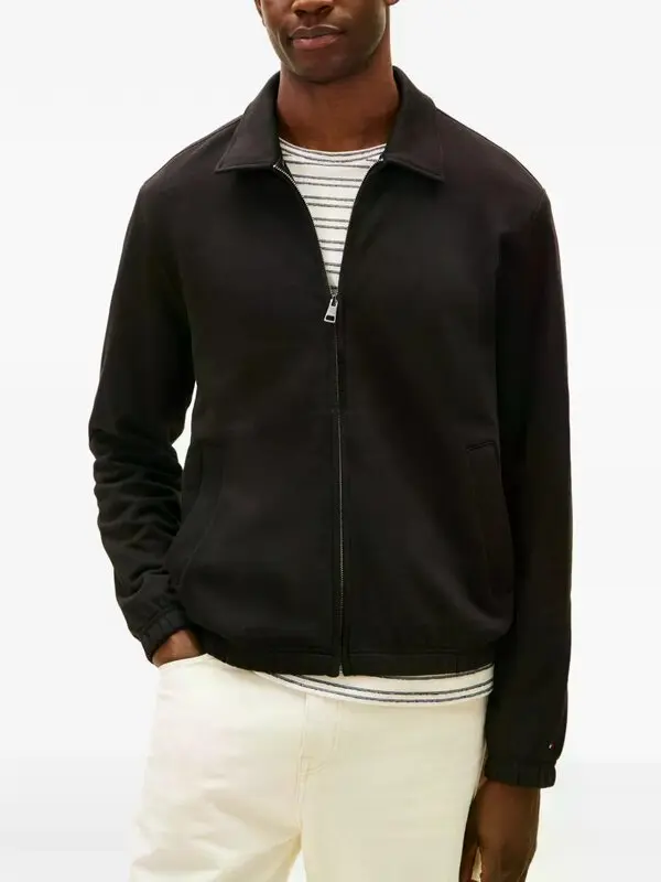 Tommy Hilfiger Zipped Collared Sweatshirt