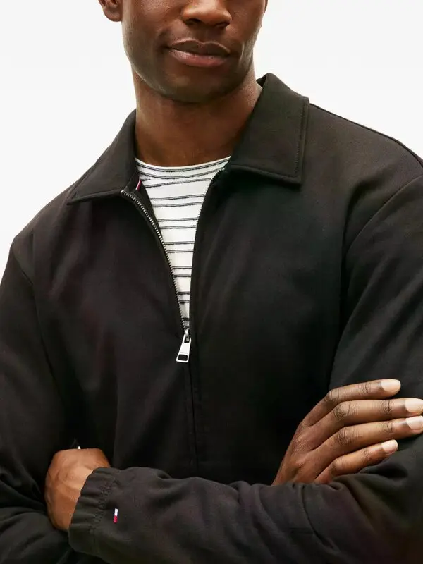 Tommy Hilfiger Zipped Collared Sweatshirt