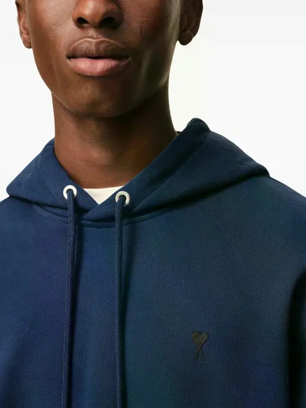AMI Paris Cotton De Coeur Hoodie